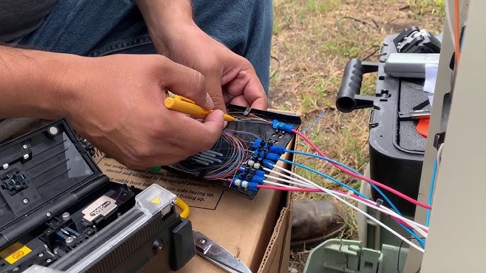 Certified Optical fiber Splicer – 90 days Training – Webline Broadband